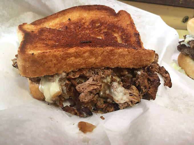 This grilled sandwich packed with tender meat and melted cheese makes a compelling argument for comfort food as a love language.