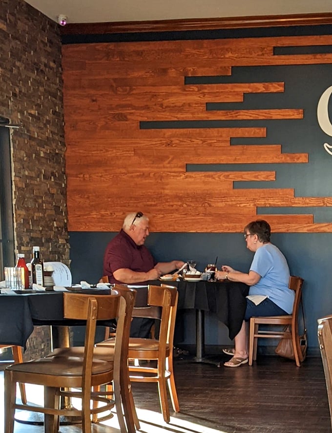 Dining at Culhane's is about the ritual as much as the food. These patrons understand that great steak deserves your full, undivided attention.