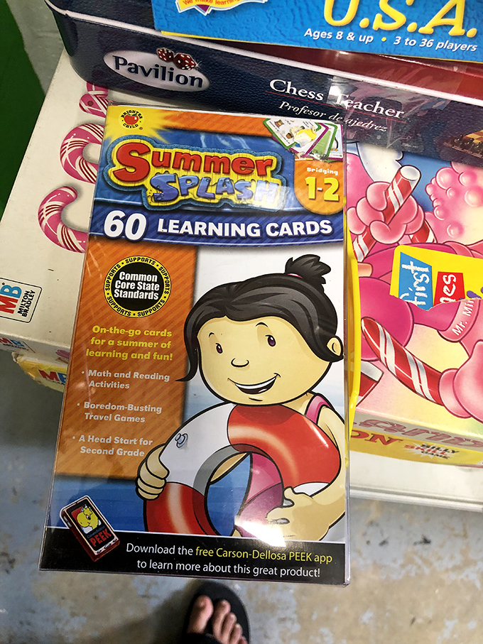 Educational finds that won't break the bank. Summer learning becomes an affordable adventure when flash cards cost less than a fancy coffee.