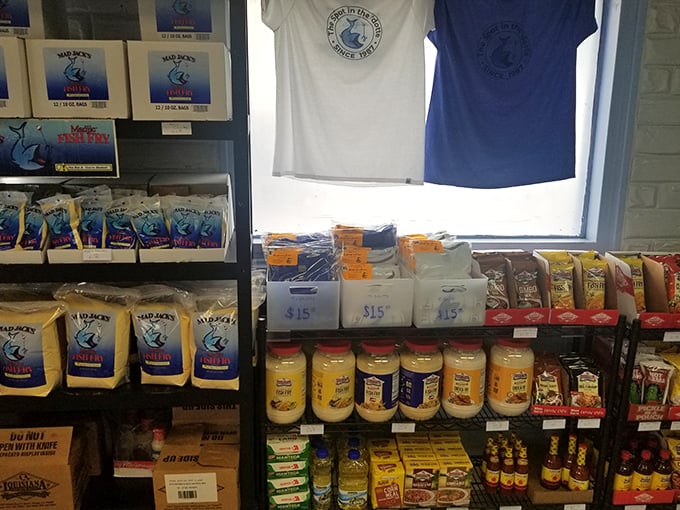 Beyond just serving great seafood, Mad Jack's offers branded merchandise and specialty products. Take home a taste of this Kansas City institution.