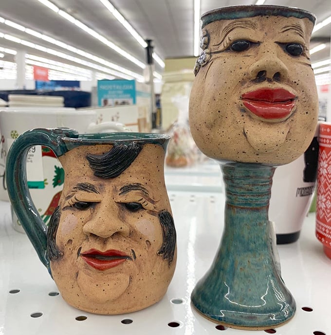 These face mugs aren't just vessels for coffee &ndash; they're conversation starters with personalities all their own, quirky and unforgettable.