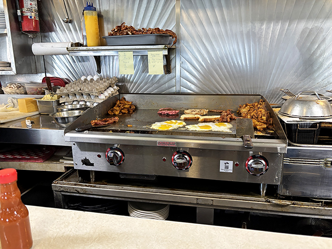 Behind the counter magic happens&mdash;eggs sizzle, bacon crisps, and home fries transform from humble potatoes into breakfast royalty.
