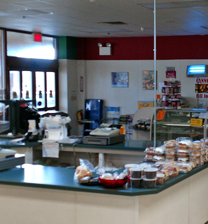 The counter where dreams come true, or at least where your hunger pangs get gloriously silenced by Italian-American excellence.