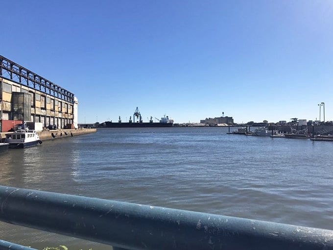 The waterfront view adds a touch of serenity to your sandwich experience &ndash; nature's digestif after a perfect meal.