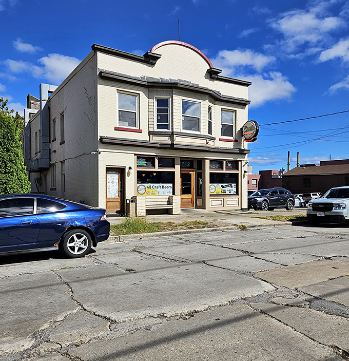 Don't let the unassuming exterior fool you &ndash; inside this building, burger magic happens daily, transforming ordinary days into memorable meals.