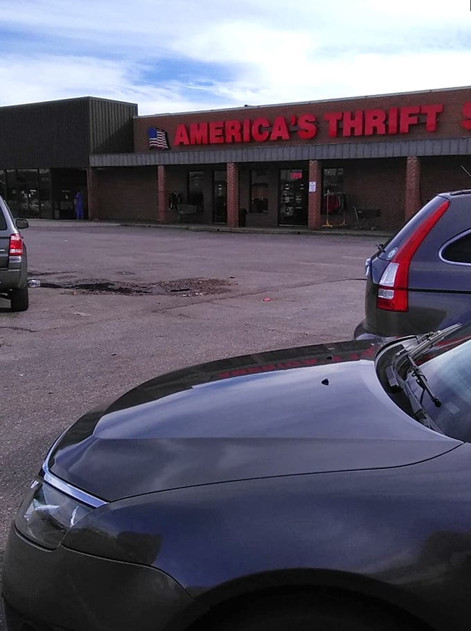 The unassuming exterior hides a wonderland of bargains within. Like all great adventures, this one begins with walking through those front doors.