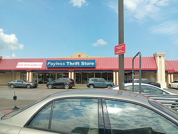 The unassuming exterior hides the wonderland within—like finding a gourmet meal at a roadside diner, appearances can be deceiving.