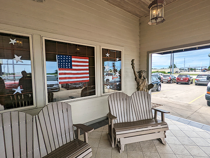 Outdoor dining where the evening sun casts a golden glow on tables full of happy diners &ndash; nature's perfect lighting for food photography.