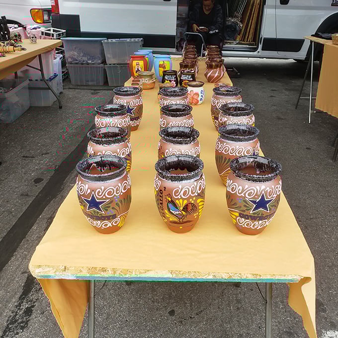 Handcrafted pottery with personality to spare. These aren't just containers&mdash;they're conversation pieces waiting to brighten a corner of your home.