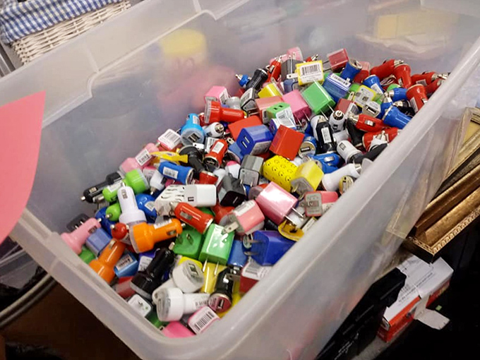 A technicolor dream of power adapters&mdash;technological archaeology at its finest. One of these little plastic lifesavers might reunite you with that forgotten electronic treasure.