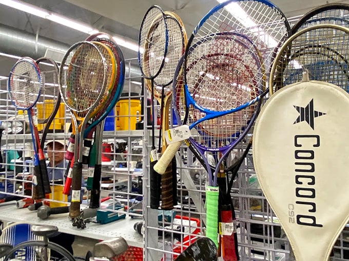 Game, set, match, savings! These tennis rackets aren't just sporting equipment&mdash;they're time capsules of weekend matches and summer tournaments, waiting for their second serve.