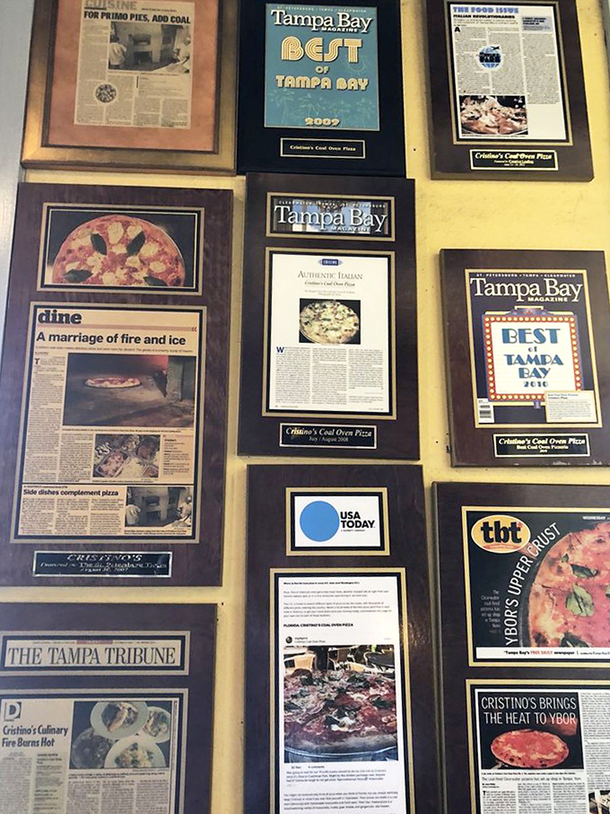 The wall of fame doesn't lie&mdash;when publications keep calling you the best, you must be doing something magical with that coal-fired oven.