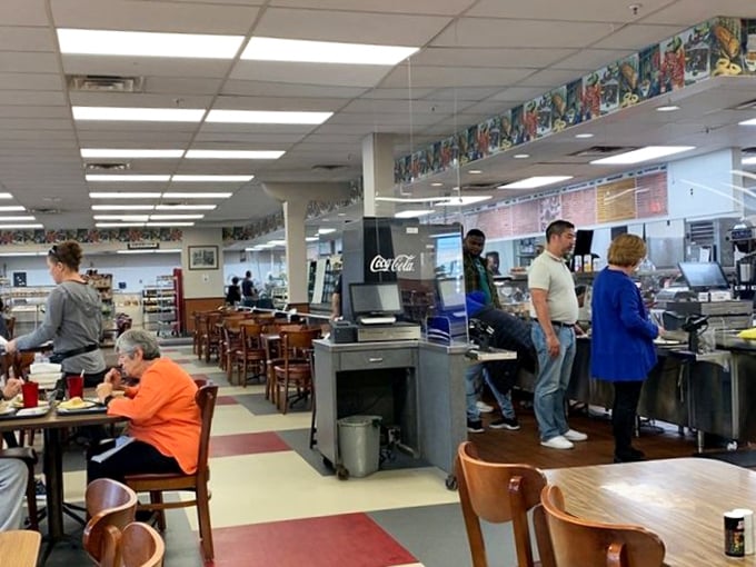 The menu board looms overhead like the world's most delicious scoreboard, and everyone's winning.