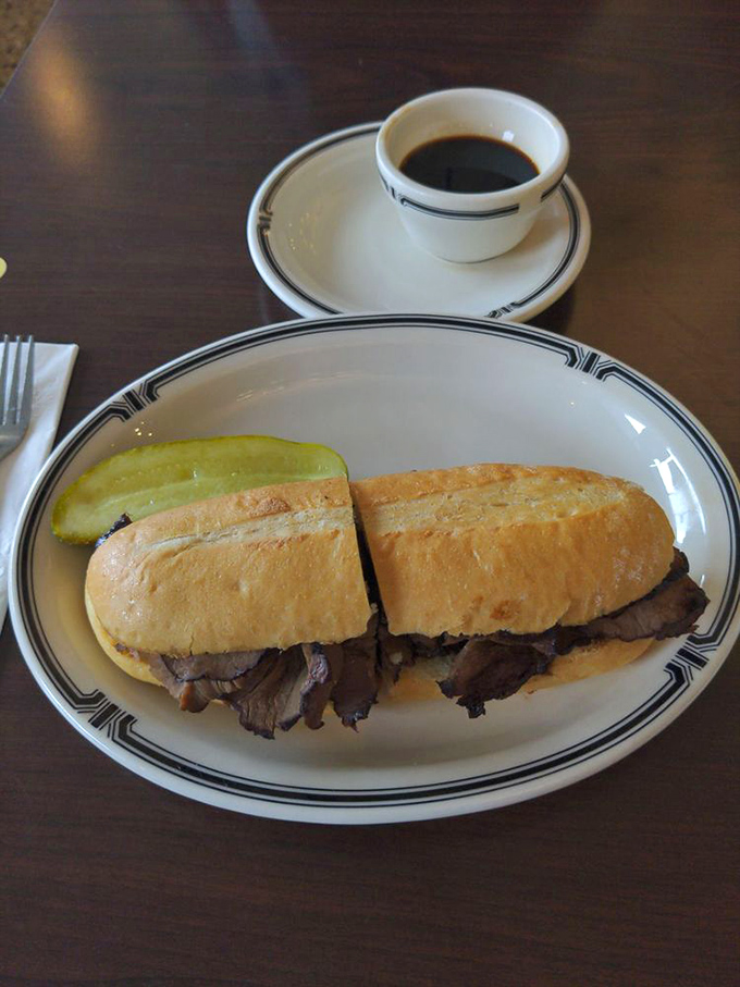 A French dip that doesn't need a passport to prove its authenticity&mdash;just take one bite and you'll understand.