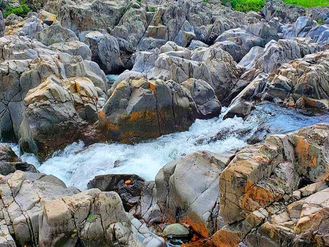 Rock formations that look like abstract sculptures, carved by water over eons into something truly magnificent.