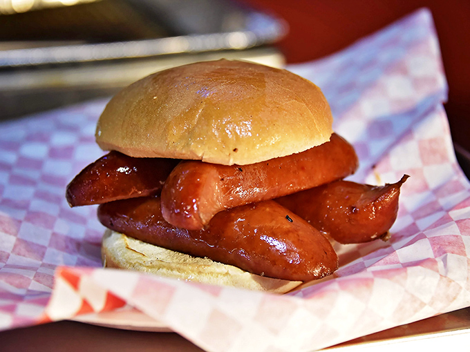 This sausage sandwich isn't just food &ndash; it's an argument against ever eating anything else.