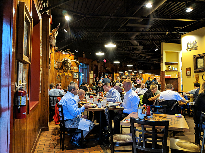 Packed tables of happy diners under rustic beams&mdash;this is what community looks like when it gathers over seriously good food.