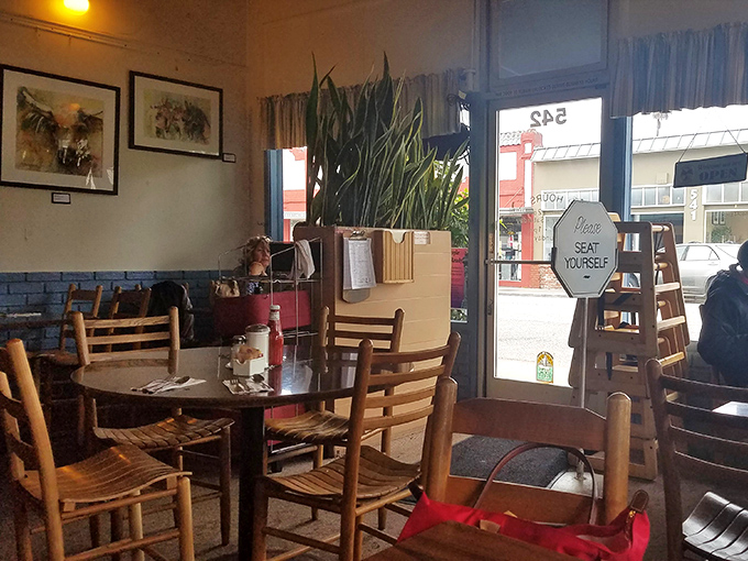 Where "please seat yourself" isn't laziness&mdash;it's an invitation to choose your own breakfast adventure.