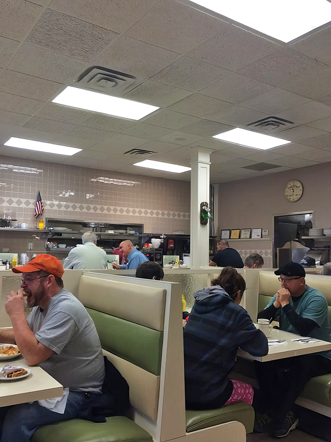 The serene calm before the lunch rush. That magical moment when the coffee's fresh and the possibilities are endless.