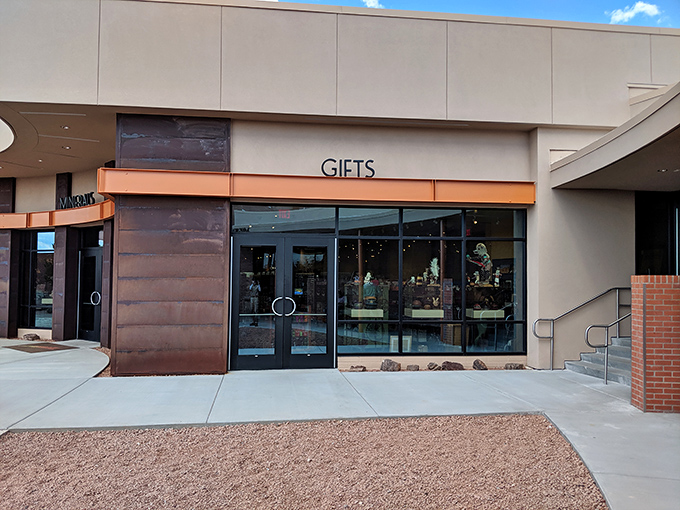 The gift shop: where you can purchase a piece of space rock that traveled millions of miles just to end up on your office desk.