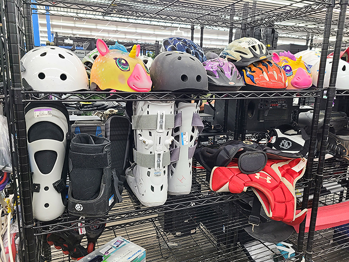 From unicorn helmets to serious sports gear, athletic equipment gets a second wind&mdash;perfect for trying that hobby you've been curious about.
