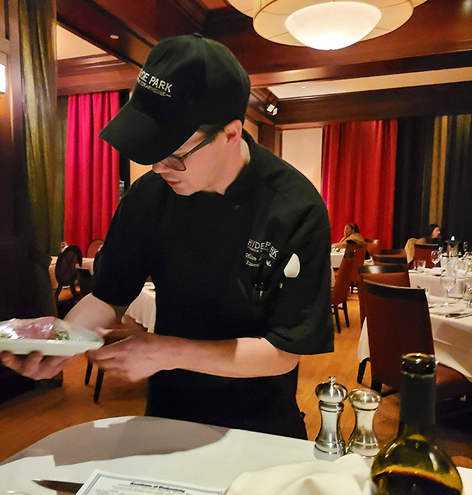 Behind every perfect plate is a dedicated team member, focused on details that transform dinner into an experience worth remembering.