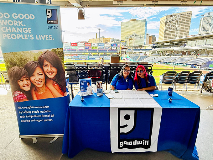 Goodwill's mission comes alive at community events, where staff connect the dots between your donations and their impact.