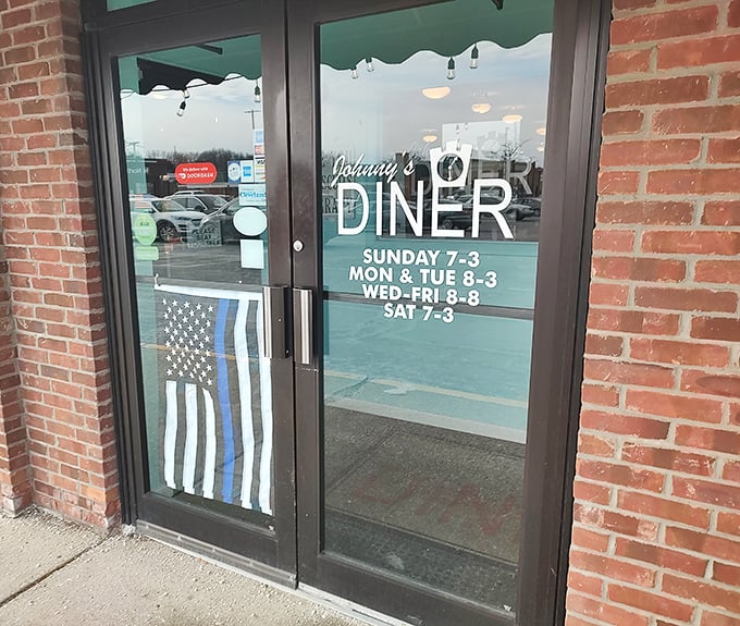 The door tells you everything you need to know &ndash; when to come, what to expect, and that you're about to enter somewhere special.