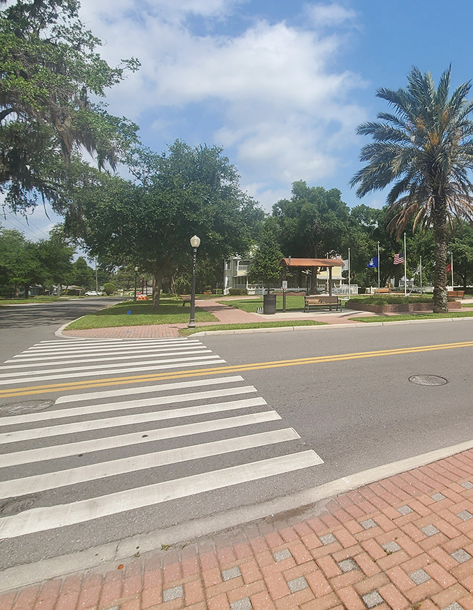 Well-maintained crosswalks and green spaces make Auburndale walkable for all ages. Retirement-friendly infrastructure that doesn't require mountain climbing skills.