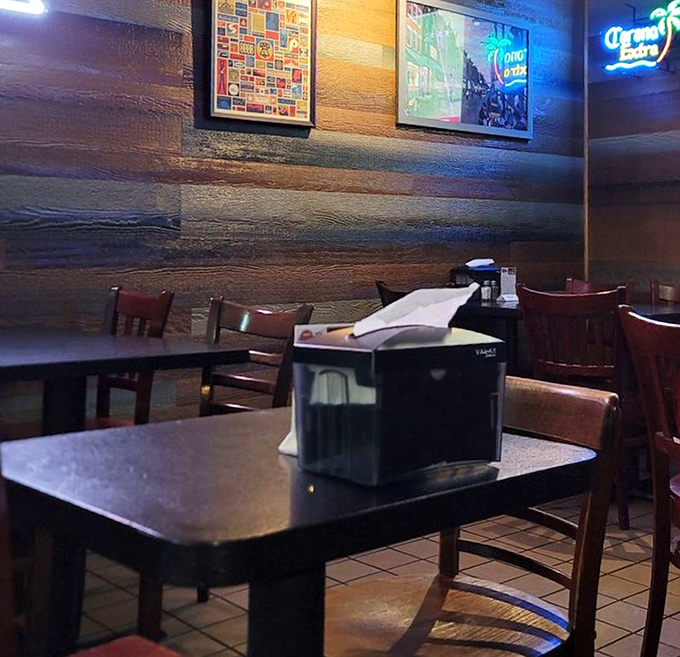 These unassuming tables have hosted more memorable meals than most five-star restaurants. Simplicity with a side of satisfaction.