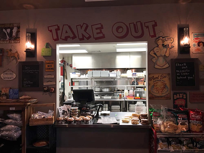 The entrance that whispers "come as you are" while the smoker out back shouts "prepare to be amazed."