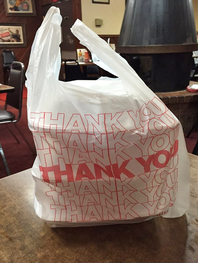 Even the to-go packaging says it all&mdash;multiple "thank yous" because they know you'll be back for more.