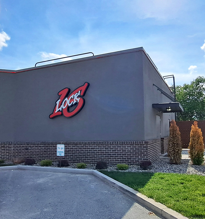 Even the exterior signage has personality&mdash;bold, confident, and slightly sassy, much like the food waiting inside those doors.