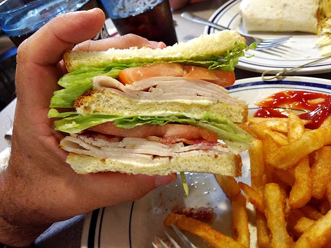 The club sandwich &ndash; architecture you can eat. Three stories of deliciousness that requires a game plan before the first bite.