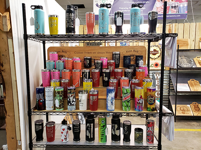 Tumbler heaven for the hydration-conscious collector &ndash; every color, every style, ready to keep your sweet tea cold during Mississippi summers.