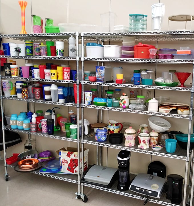 Colorful tumblers and storage containers prove even Tupperware deserves a second chance at organizational glory.