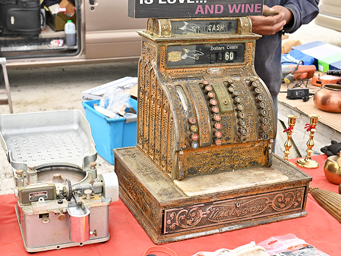 This vintage cash register wasn't just for transactions&mdash;it was theater, with each sale accompanied by a satisfying mechanical symphony.