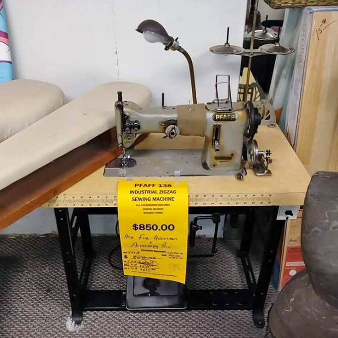 The Pfaff 138 sits ready for its second act&mdash;an industrial-strength reminder of when things were built to last generations, not seasons.