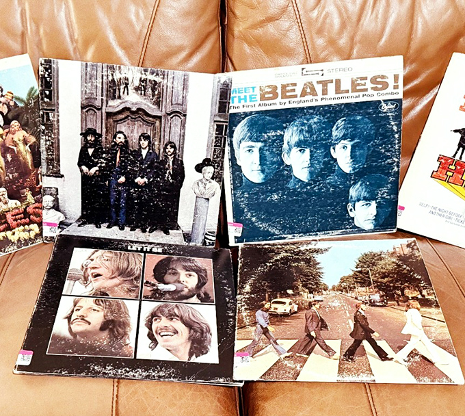 Abbey Road leads straight to your turntable. Vintage vinyl that brings the Beatles back to life without the time machine.