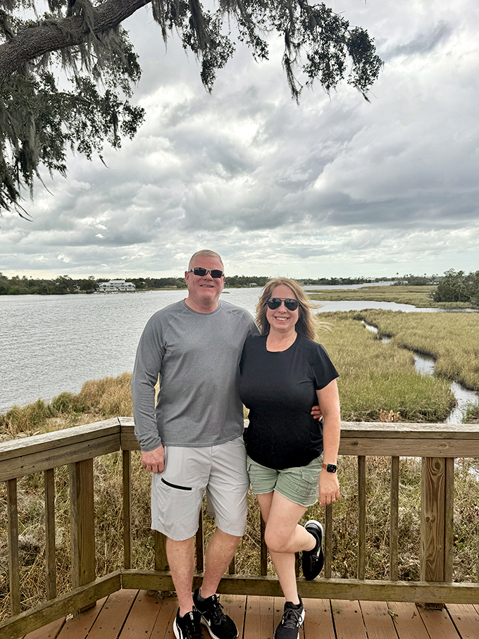 The viewing deck offers the perfect backdrop for creating memories while contemplating the countless generations who've stood in this same spot before.