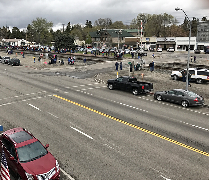 Train day in Shoshone transforms the sleepy town into a bustling hub of excitement, as locals and visitors gather to witness the iron horses that built the West.