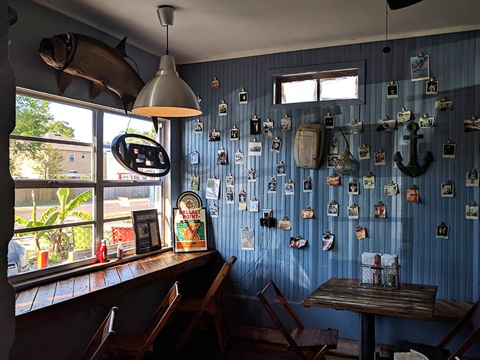 Window seating offers natural light for your Instagram food photos, though you'll be too busy eating to bother with your phone.