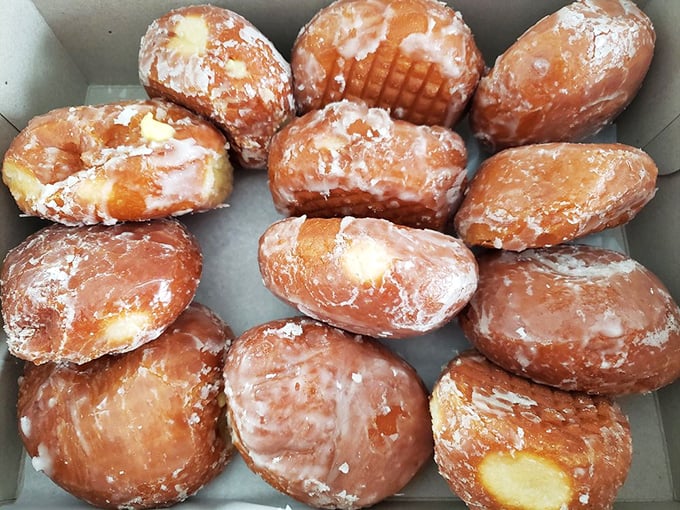 Paczki paradise in a box. These Polish pastries have more filling than your grandmother's photo albums and twice the charm.