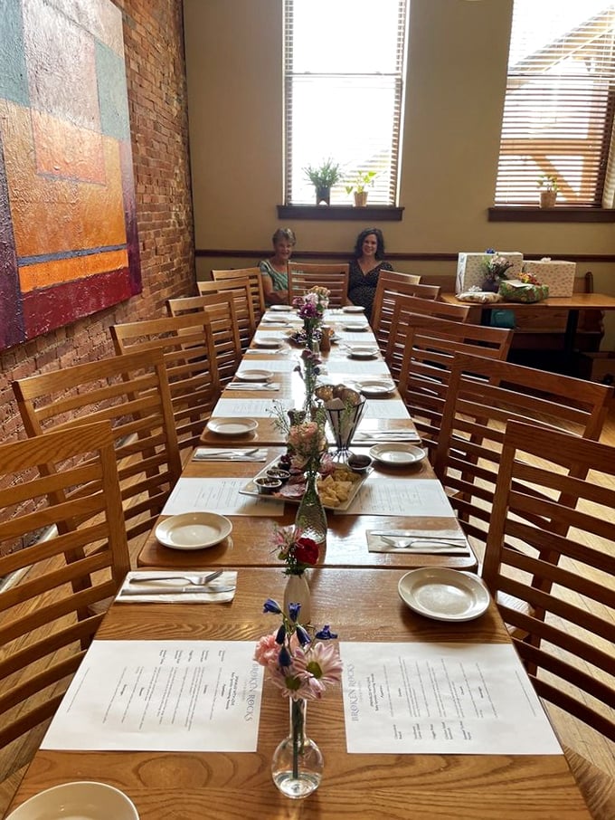 A private party room that's hosted more celebrations than a wedding photographer's portfolio.