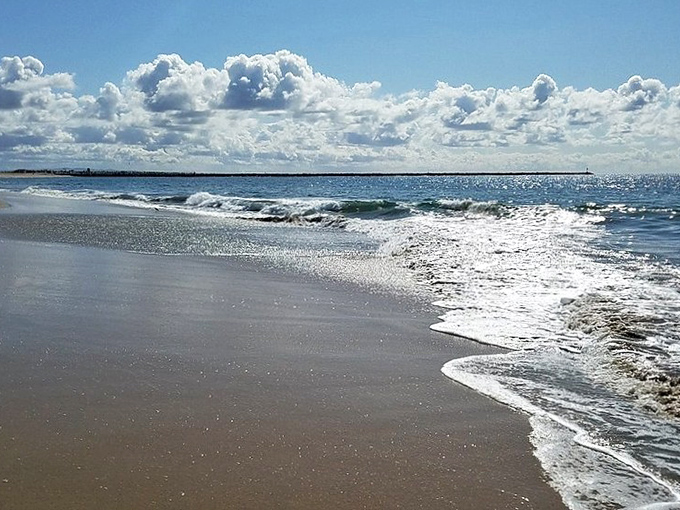 The gentle waves of Seal Beach write and rewrite their messages in the sand, a daily meditation on impermanence and beauty.