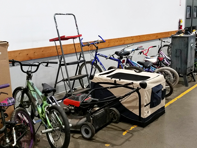 From kids' bikes to lawnmowers, the equipment section proves transportation and yard work don't have to break the bank or the planet.