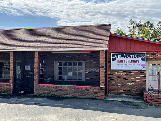 Big Bob's City Grill promises the kind of no-nonsense comfort food that makes you want to become a regular before you've even tasted the specials.