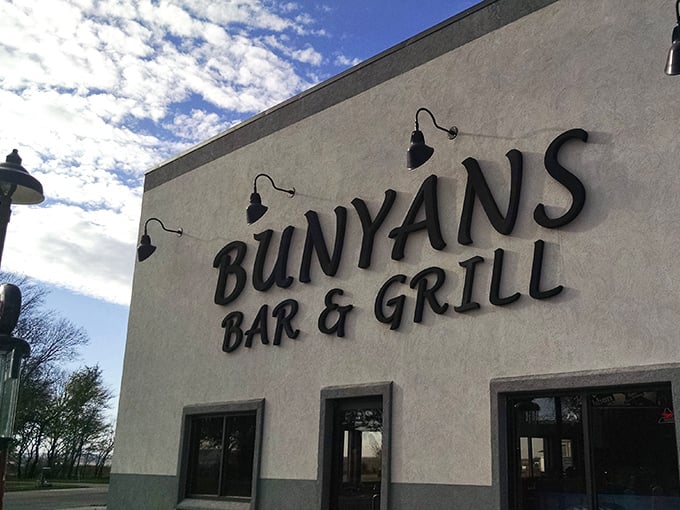 Bunyan's Bar & Grill promises hearty portions that would satisfy its legendary namesake. When hunger strikes in Vermillion, locals know where to go.