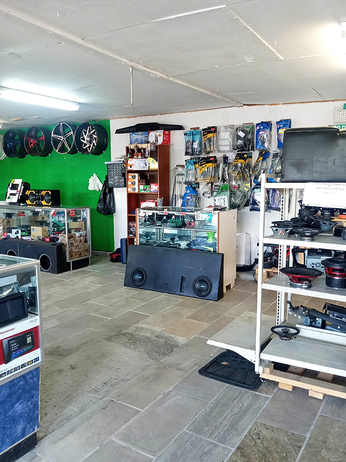 Car audio heaven for those who believe music should not just be heard but felt through custom speakers and subwoofers.