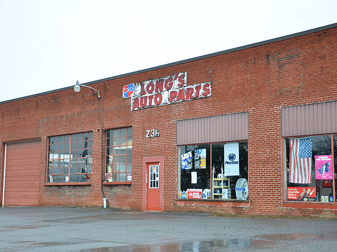 Even the auto parts store in Millheim has character &ndash; a reminder that in small towns, every business tells part of the community's story.